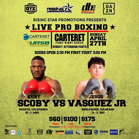 Tickets | Live Pro Boxing | The Official Ticketing Site for Carteret PAC