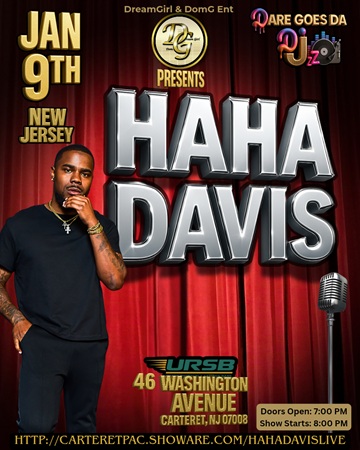 Tickets | HaHa Davis Live | The Official Ticketing Site for Carteret PAC
